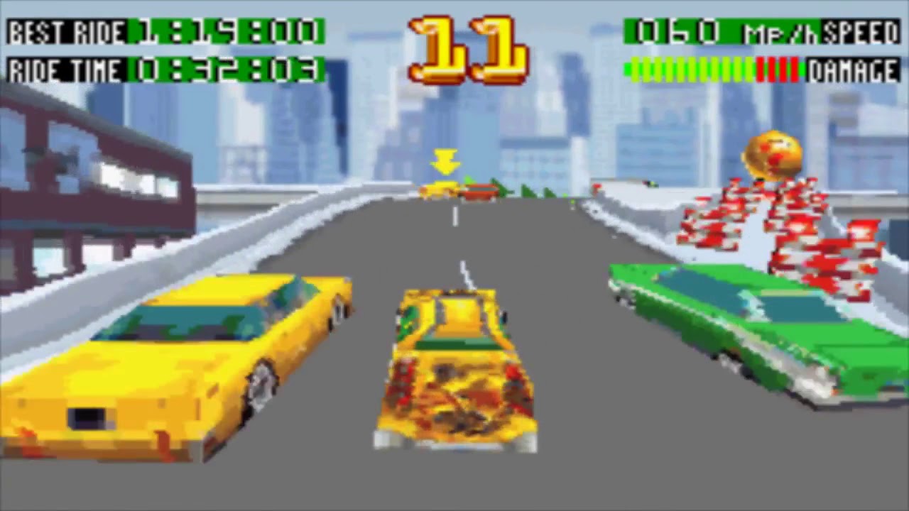 Smashing Drive - PS1-LIKE GRAPHICS ON GBA - YouTube