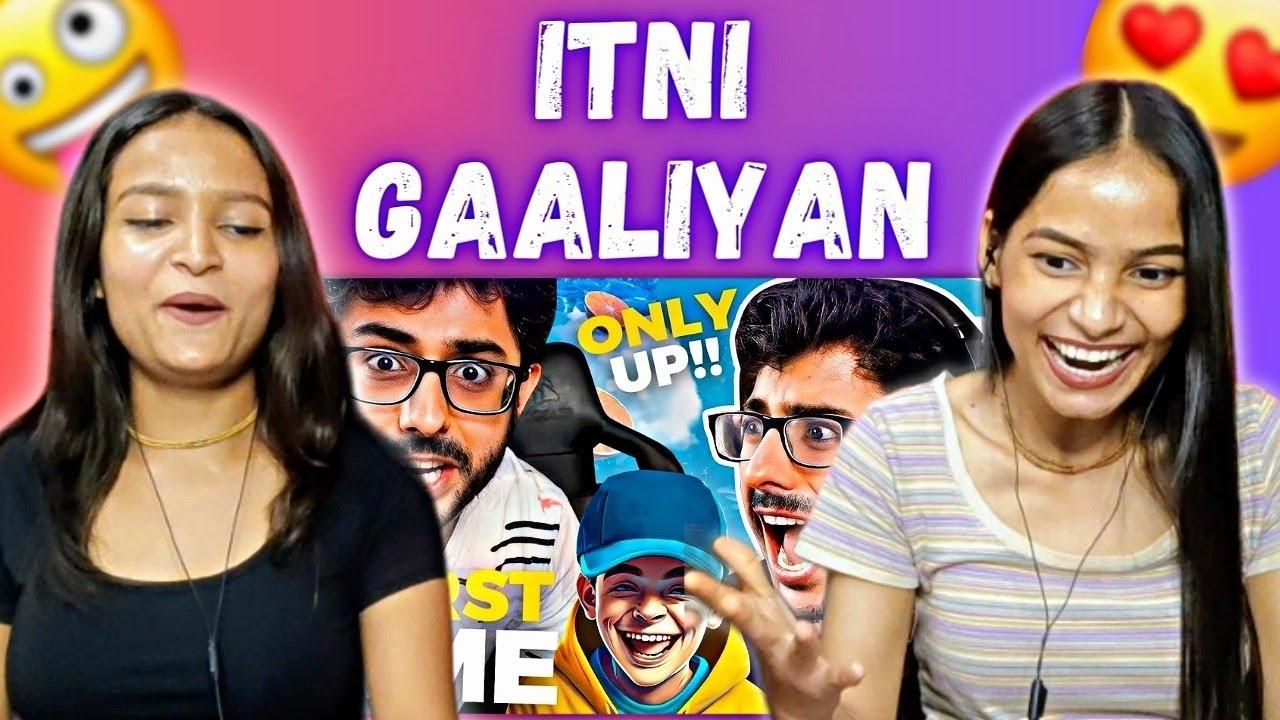 GETTING OVER IT PRO MAX | ONLY UP HIGHLIGHT | CARRYMINATI | Reactions ...