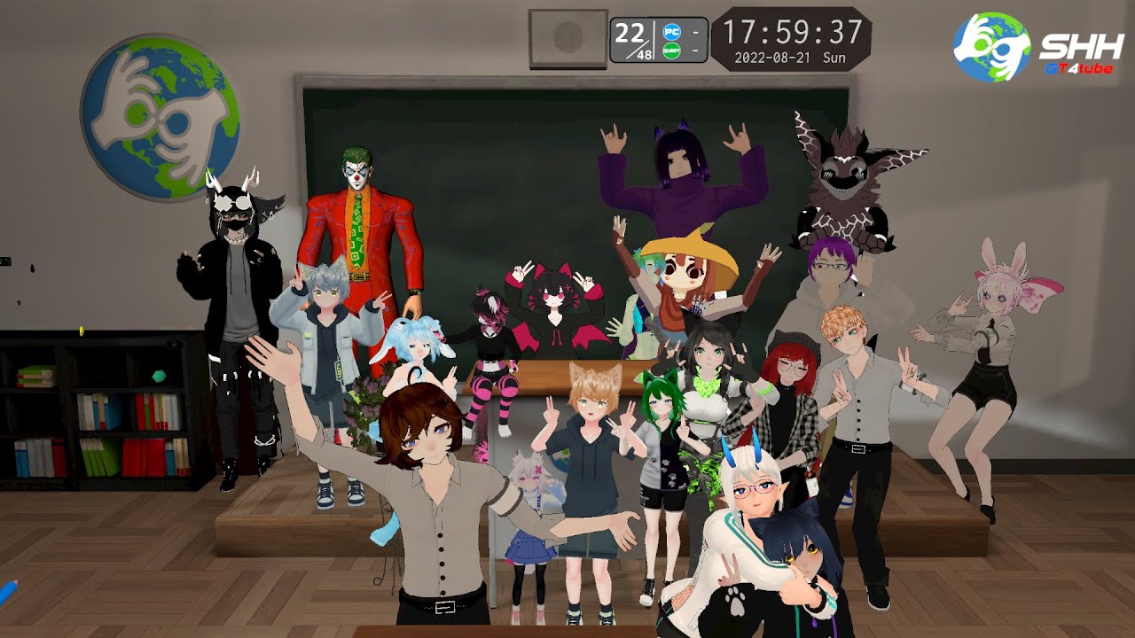 Helping Hands ASL VRChat class 21-08-2022 - YouTube