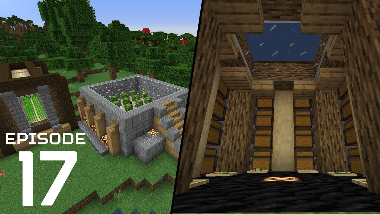 Minecraft World - Decorative base building - Episode 17 - YouTube