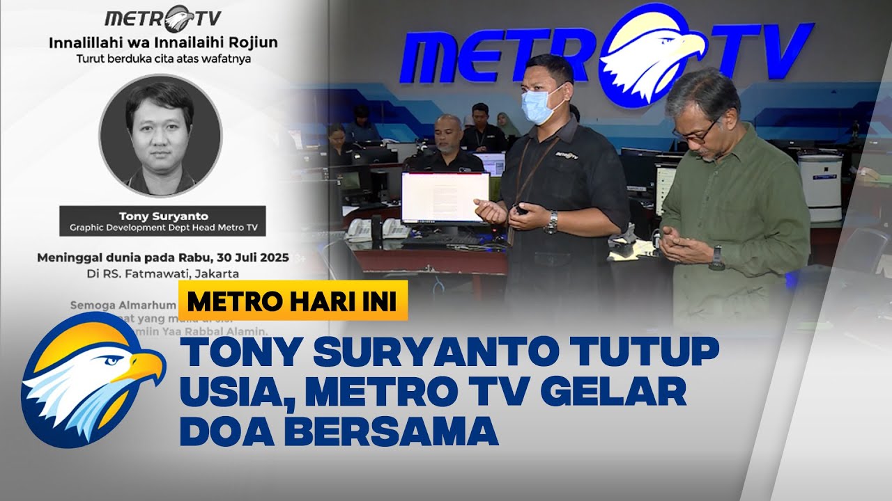 Selamat Jalan Boston, Sosok yang Dicintai Metro TV - [Metro Hari Ini ...