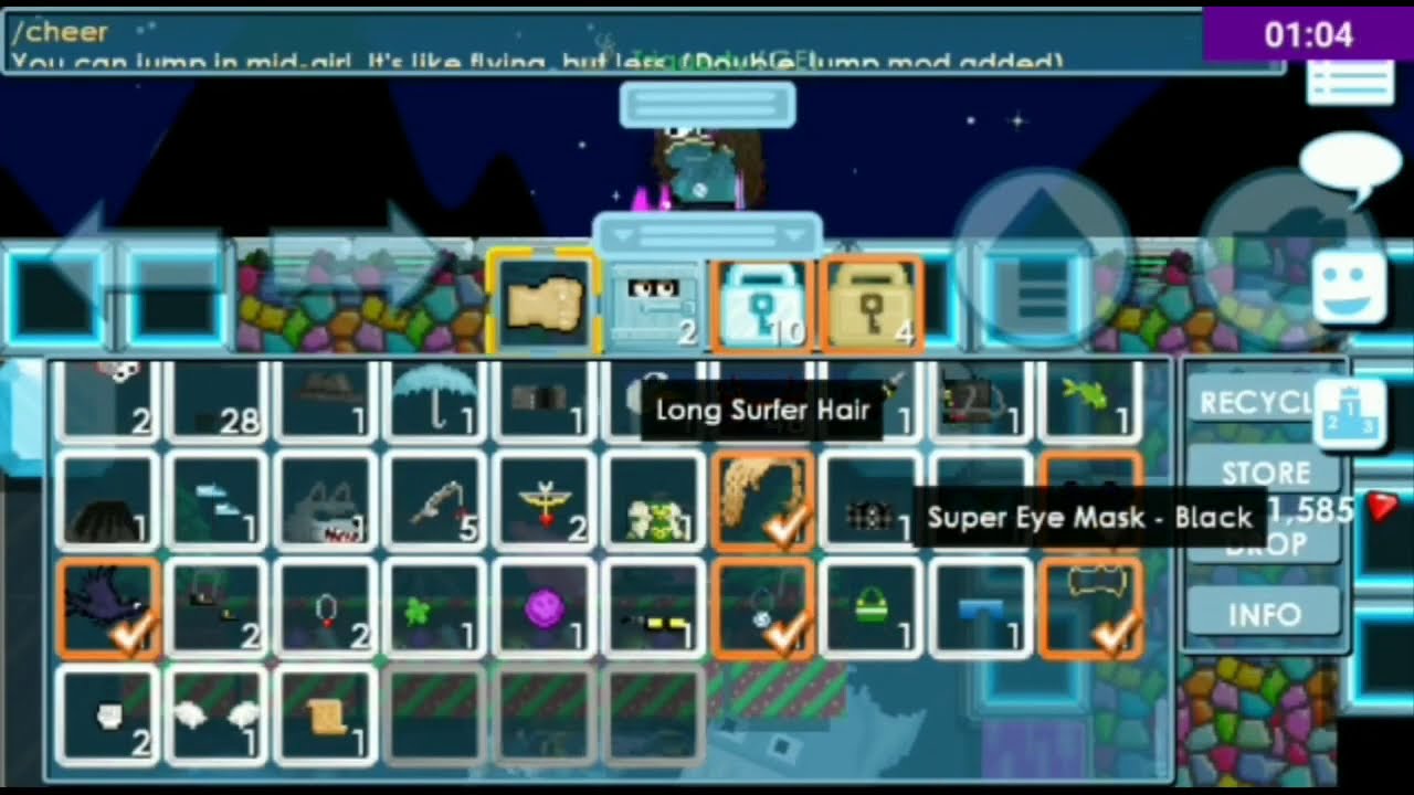 GROWTOPIA RAVEN WINGS SET CHALLENGE - YouTube
