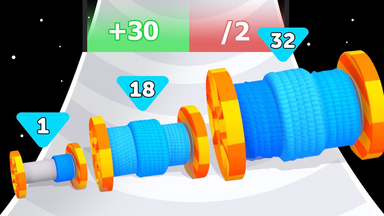 SPOOL RUN: ASMR Gameplay - Level Up Spool (Freeplay) - YouTube