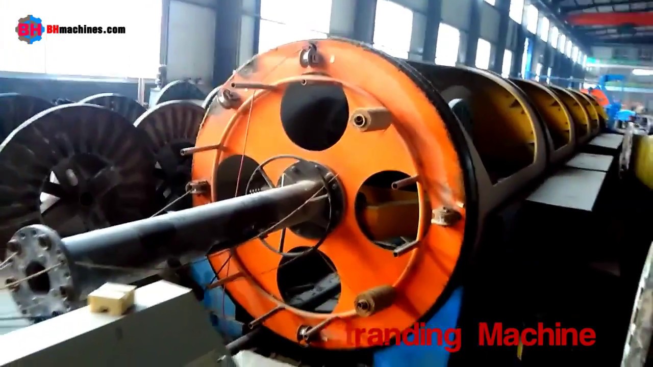 Tubular Stranding Machine Wire Stranding Machine Tubular Strander - YouTube
