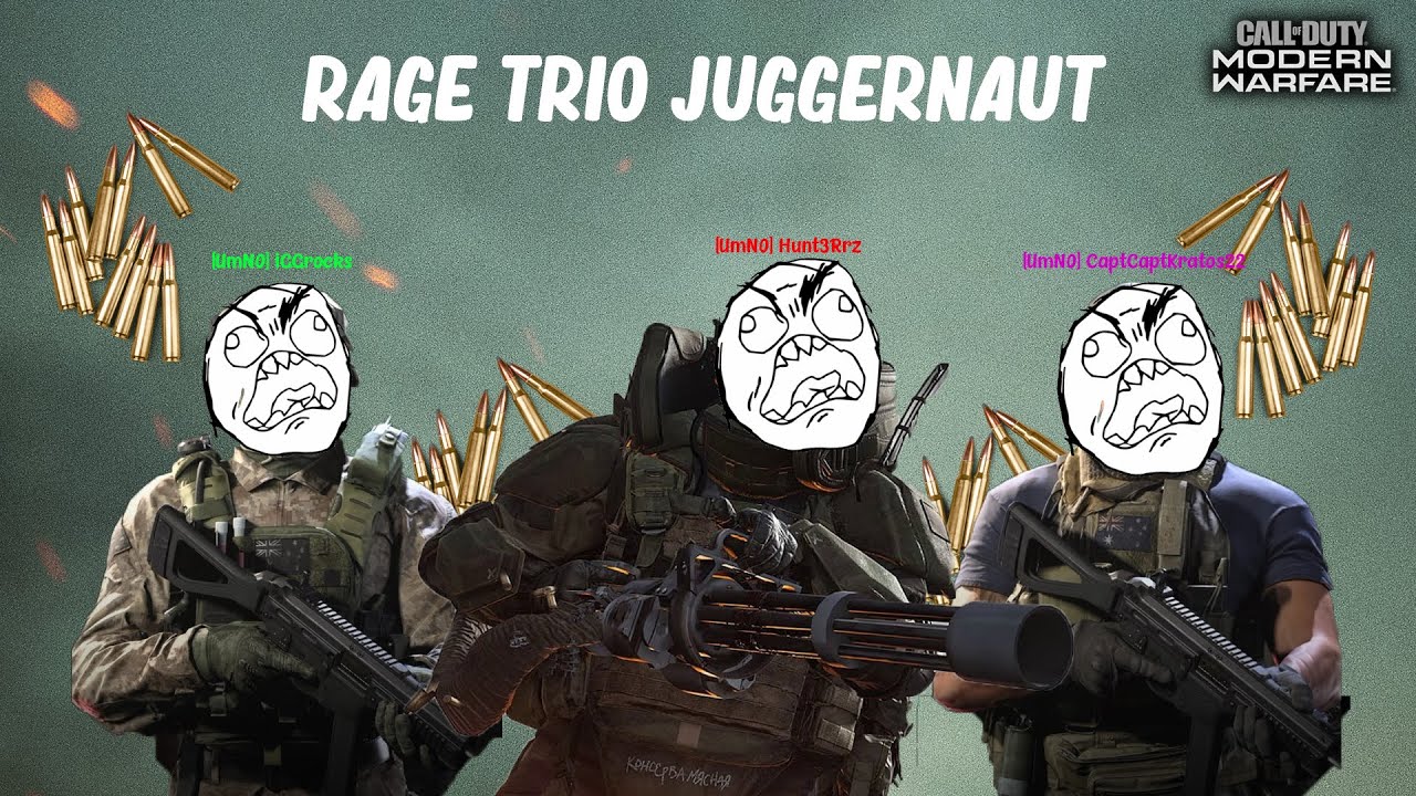 UmN0 Rage trios (Juggernaut/LMG/Machine Gun) - YouTube