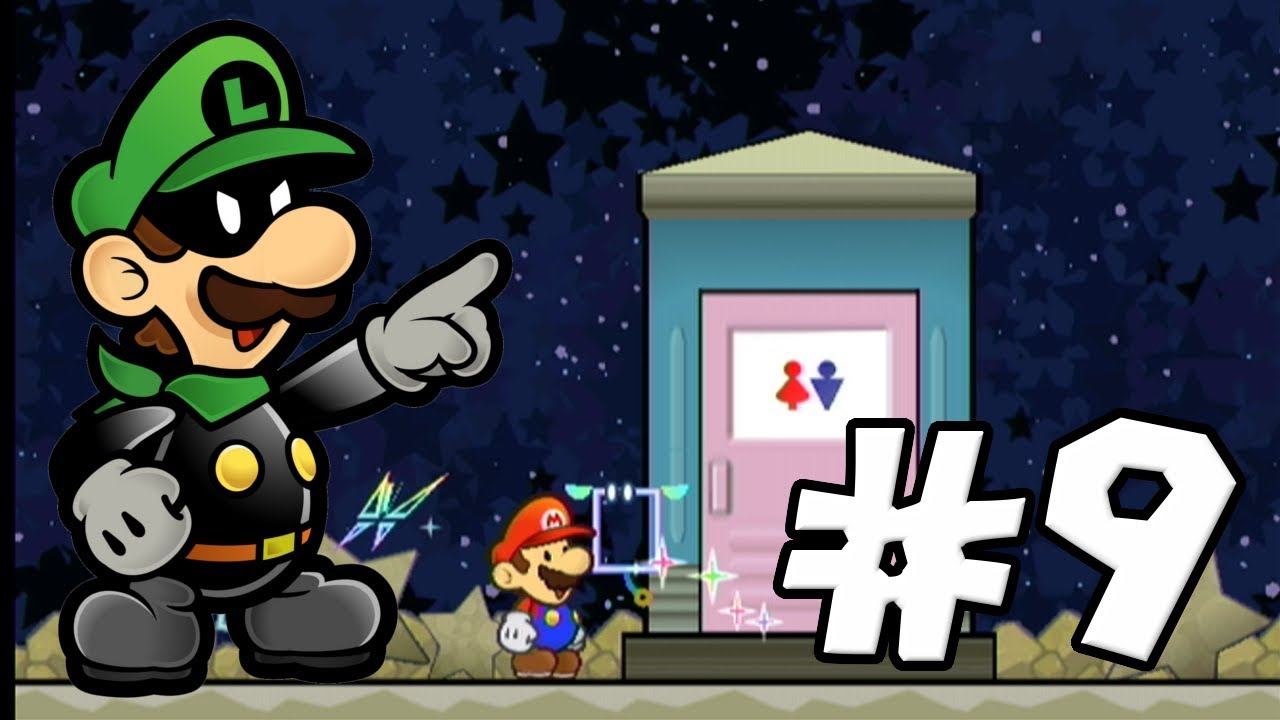 Mr. L: The Green Thunder! - Super Paper Mario Pt. 9 - YouTube