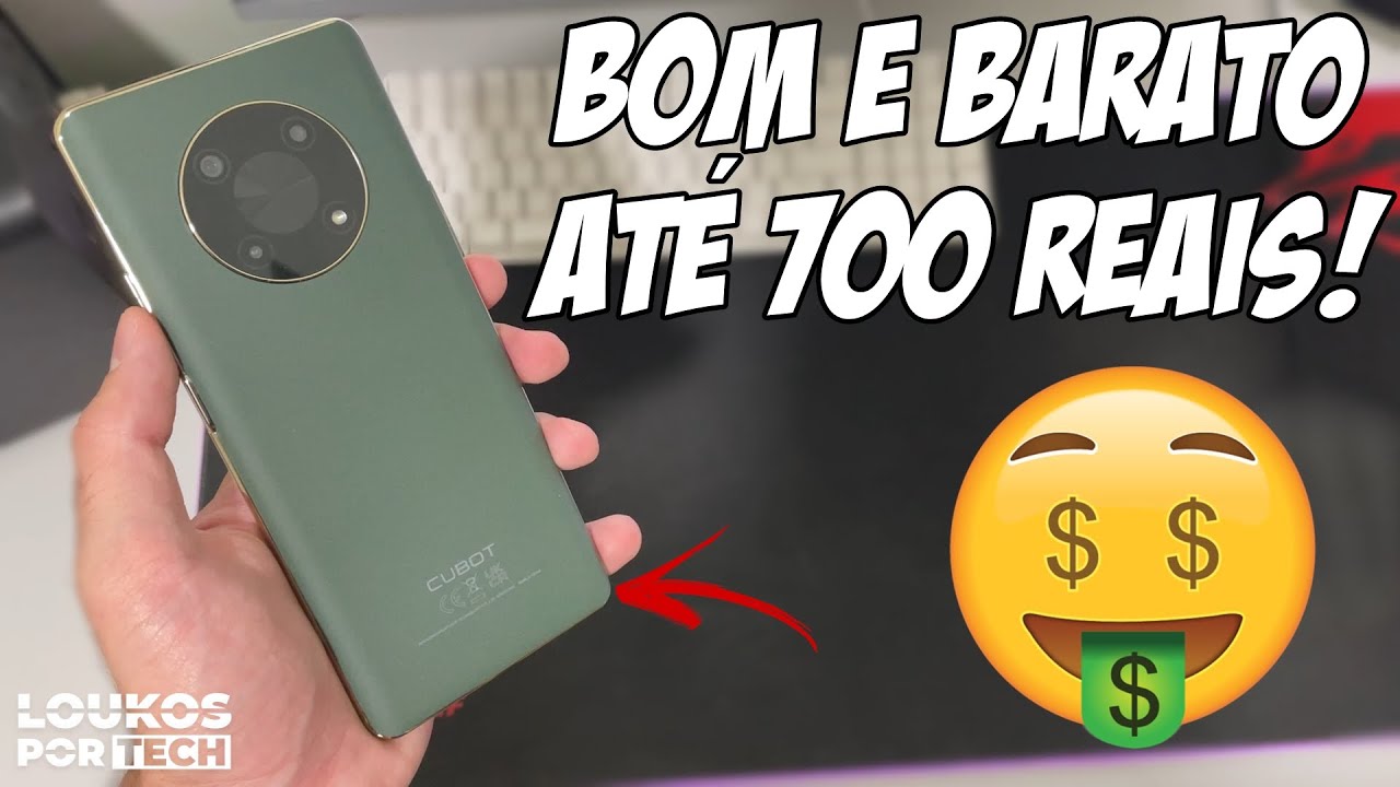 SMARTPHONE BOM e BARATO 2022 ATÉ 700 REAIS - CUBOT MAX 3 - YouTube