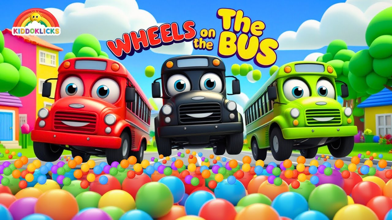 Wheels on the Bus | Wheels on the Birthday Bus | Nursery Rhymes & Kids ...