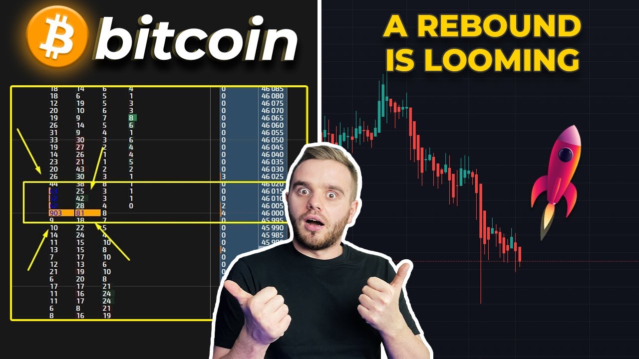 BTC bounced from massive volume at 46k. Best time to buy is...🚀🚀 - YouTube