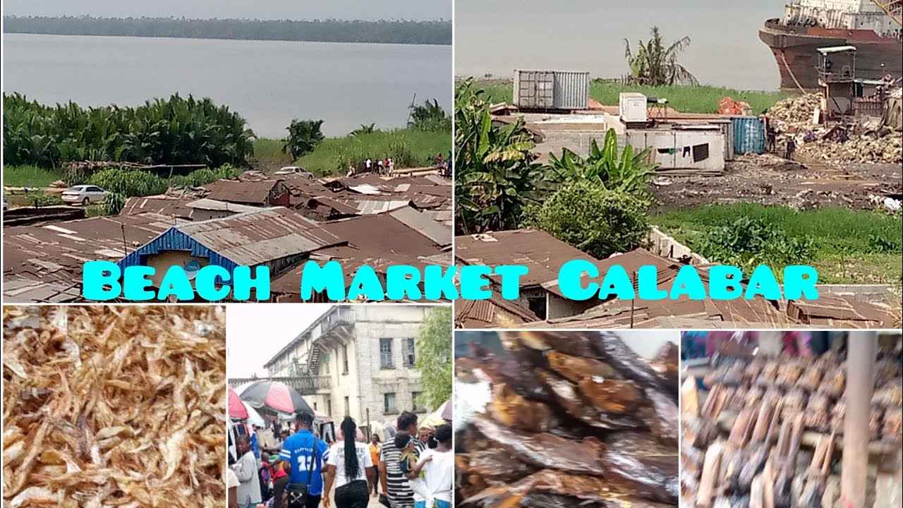 This Is How We Buy Things At Beach Market Calabar - YouTube