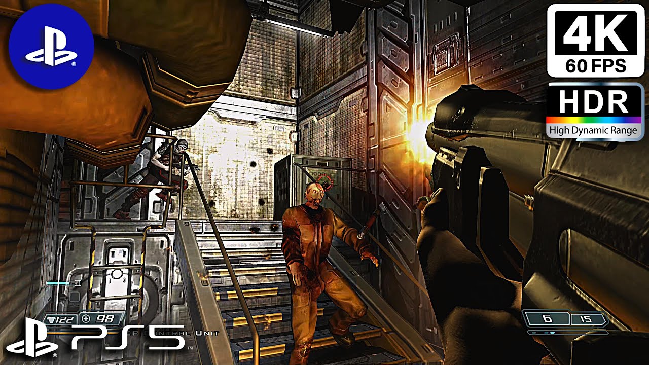 (PS5) Doom 3 BFG Edition (4K ᵁᴴᴰ 60ᶠᵖˢ HDR) Gameplay Ultra High ...