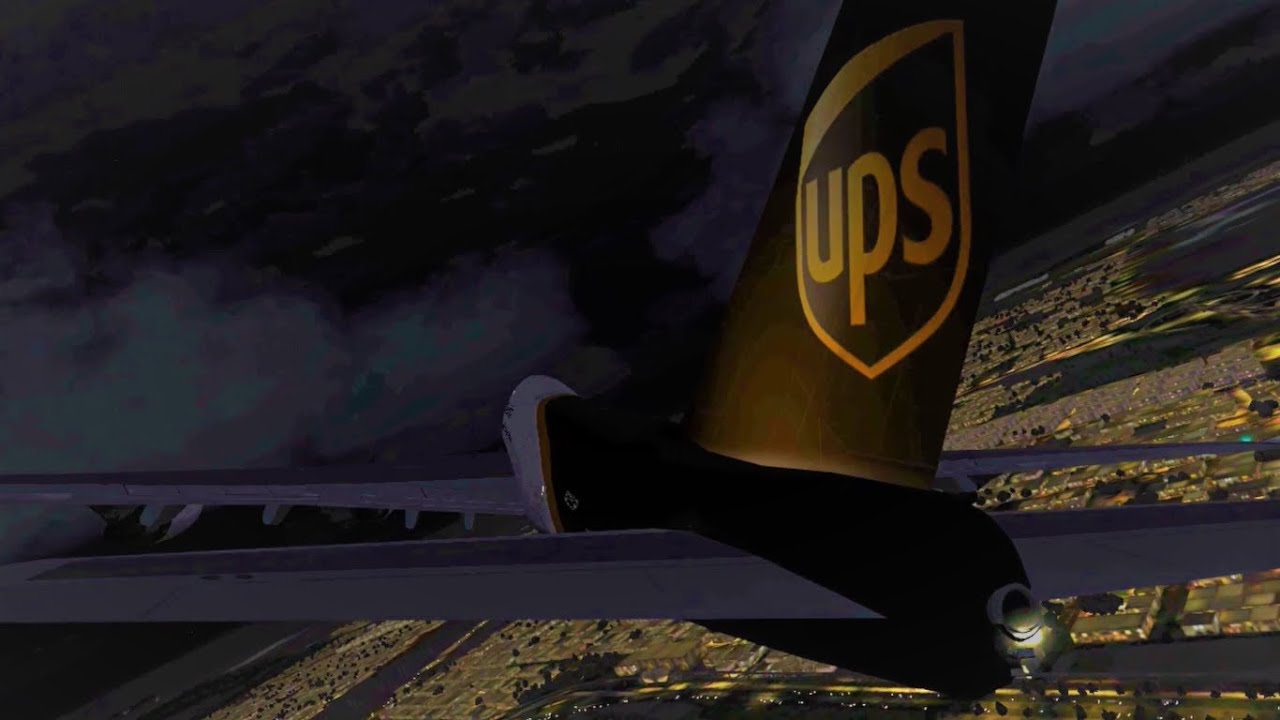 UPS CARGO BOEING 747 CRASH IN DUBAI AFTER A FIRE-UPS AIRLINES FLIGHT 6 ...