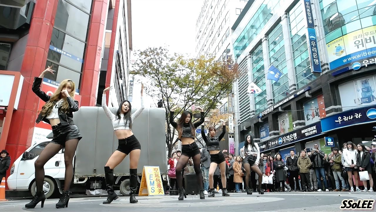 161118 블렉시 (BleXy) - 난 예술이야 (헬로비너스) @ 명동 거리공연 직캠 By SSoLEE - YouTube