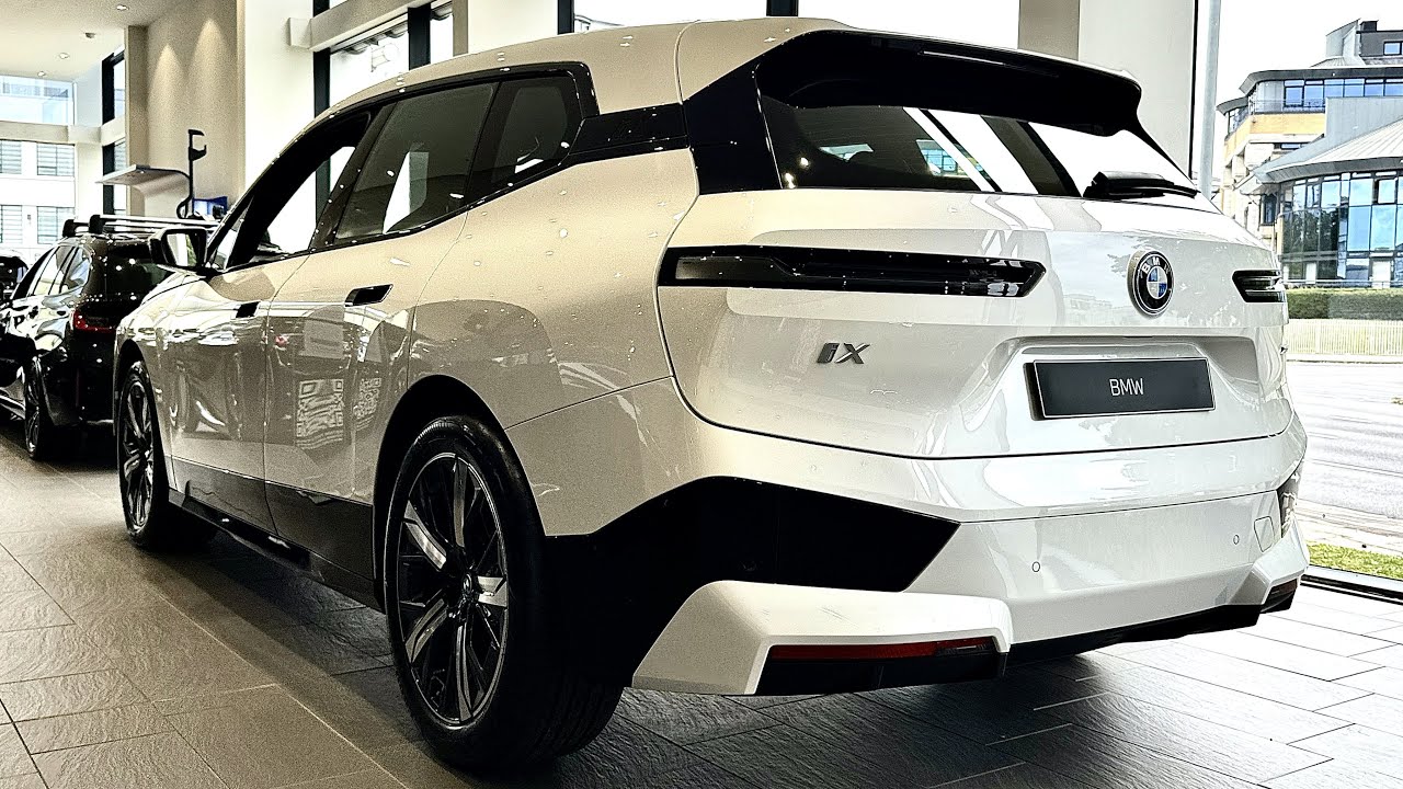 2024 BMW iX xDrive50 M Sport in Mineral White | Interior and Exterior ...