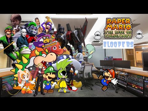 Paper Mario The Rise of Voldemort Chapter 7 and 8 Bloopers - YouTube