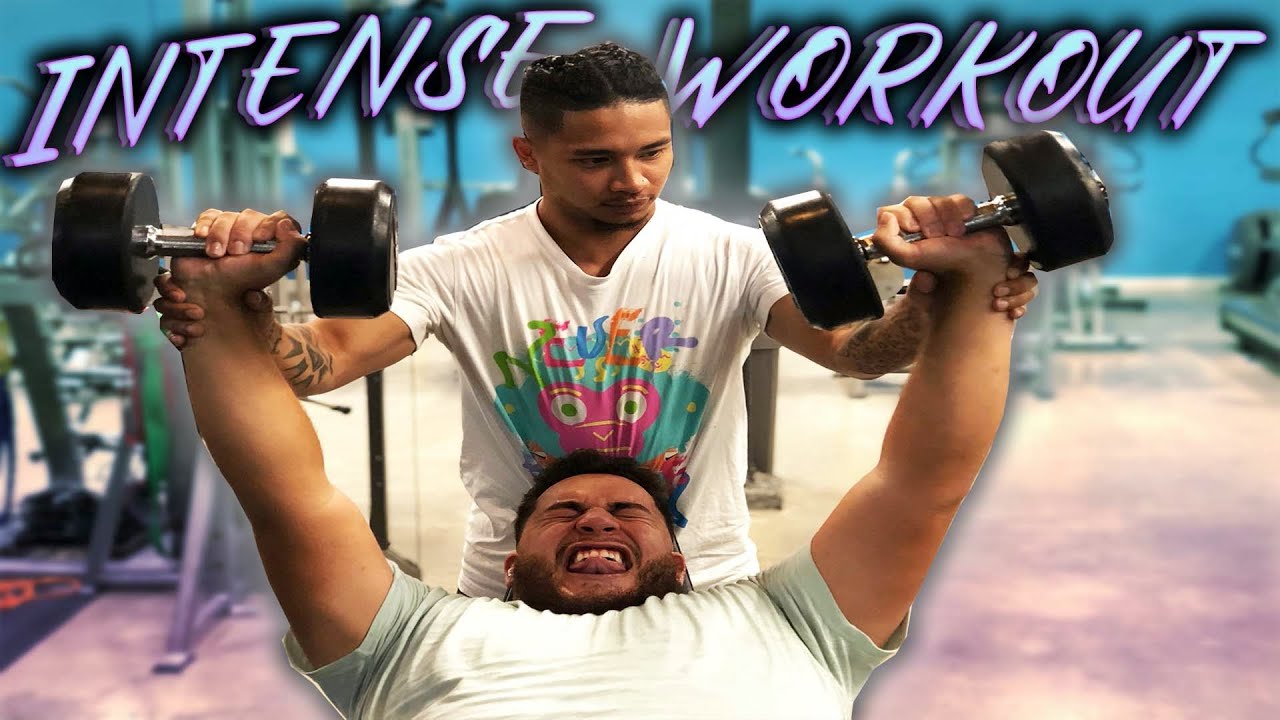 PERSONAL TRAINER Put Us Through an INTENSE WORKOUT Week (Weight Loss ...