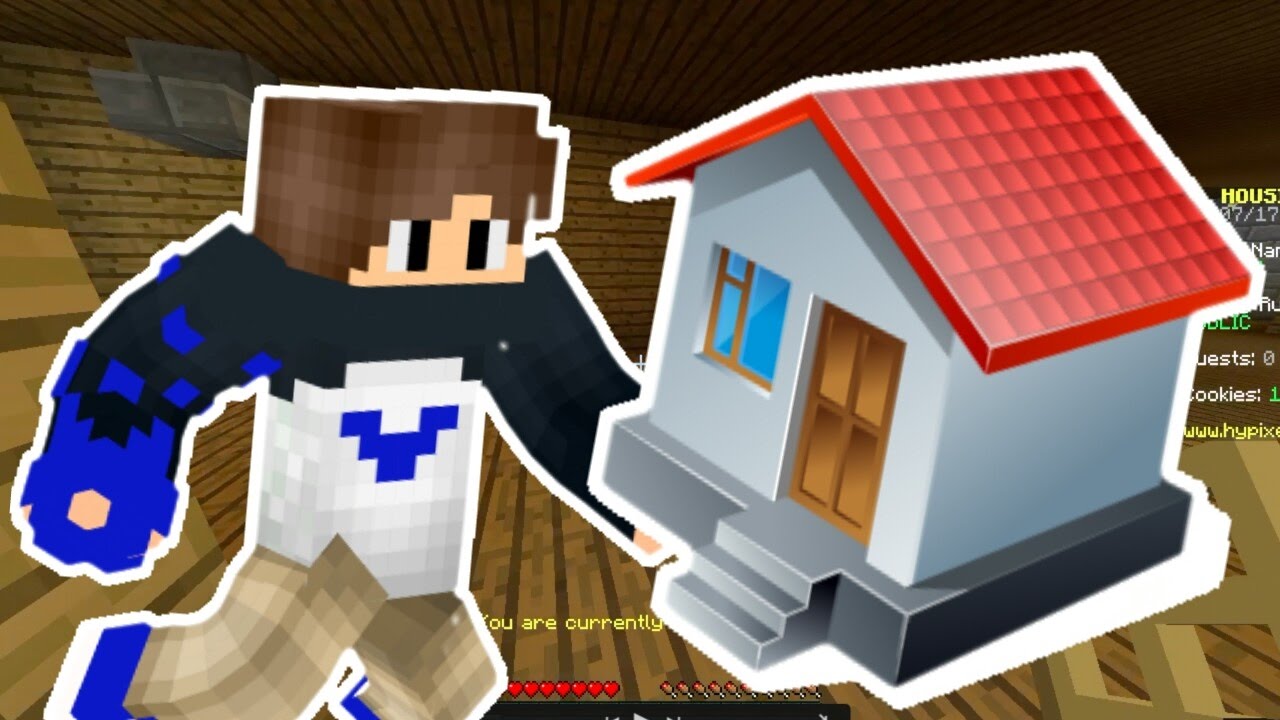 Minecraft: Join My House! | Hypixel Houseing - YouTube
