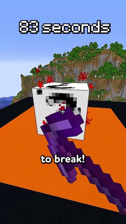 WHAT IS THE STRONGEST BLOCK IN MINECRAFT #shorts - YouTube