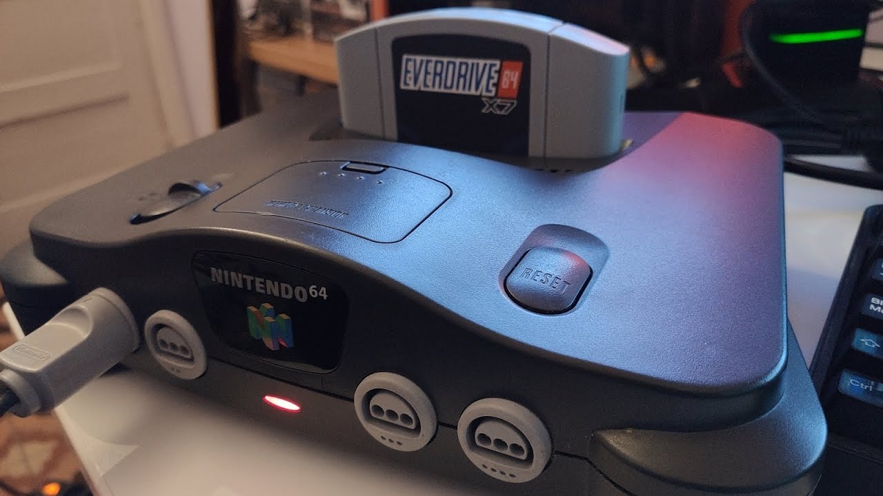 EVERDRIVE 64 X7: Probando clásicos de NINTENDO 64 - YouTube