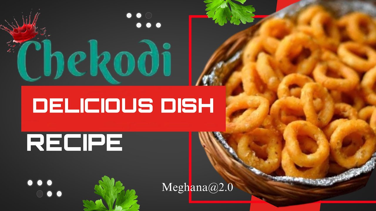 Andhra-Style Chakodi | Crunchy Tea-Time Snack Recipe #viralvideo #food ...