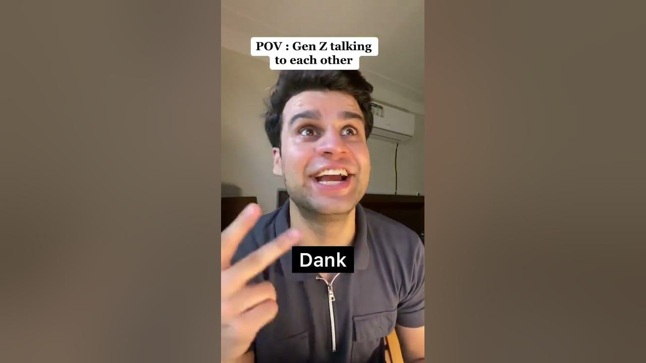 GENZ Slang Language Funny video | - YouTube