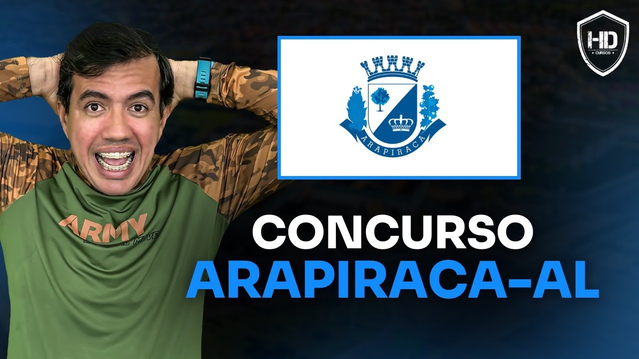 Edital Concurso Prefeitura De Arapiraca - RETOEDU