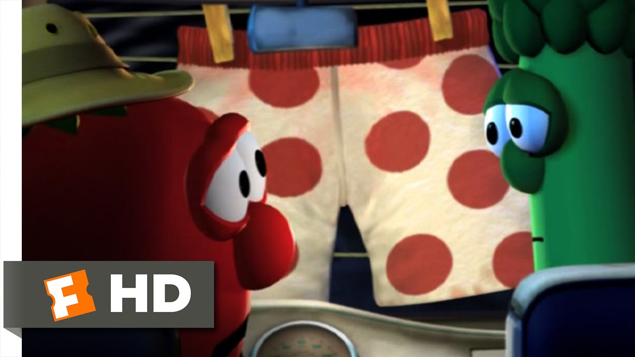 Jonah: A VeggieTales Movie (1/11) Movie CLIP - Tree, Cabin, Underwear ...