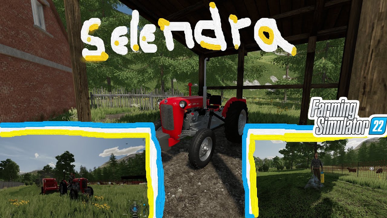 Selendra- First Day With IMT-Tractor- FS22 - YouTube