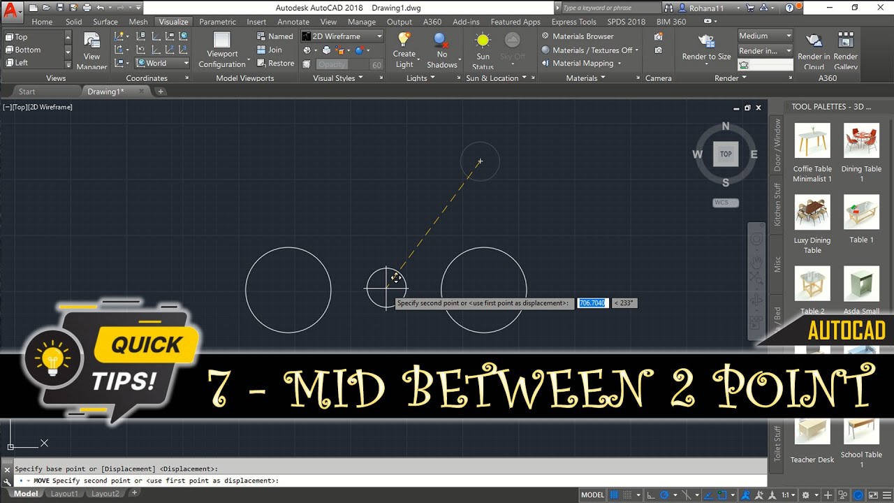 Mid Between Two Points Beginner Tips 7 AutoCAD YouTube mid-between-two-points-beginner-tips-7-autocad-youtube