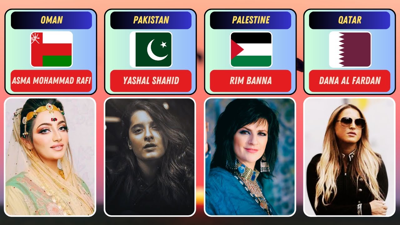 Top Female singers from muslim countries | Islamic divas - YouTube