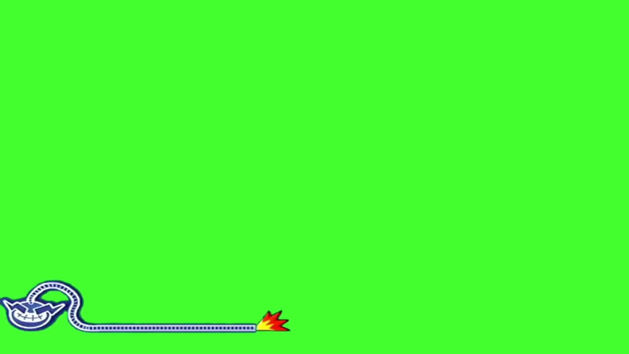 WarioWare: Smooth Moves Bomb Timer Green Screen - YouTube