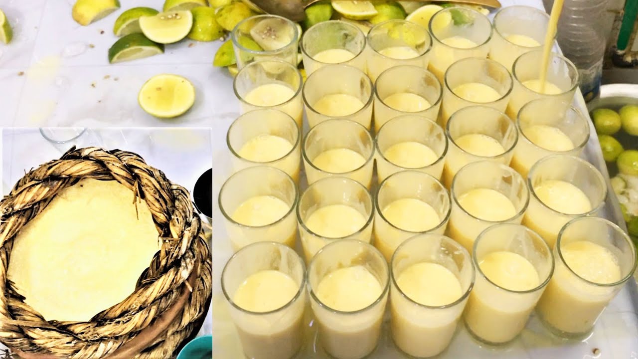 Unlimited Special Beauty Lassi Making | Old Dhaka Coldest Lassi ...