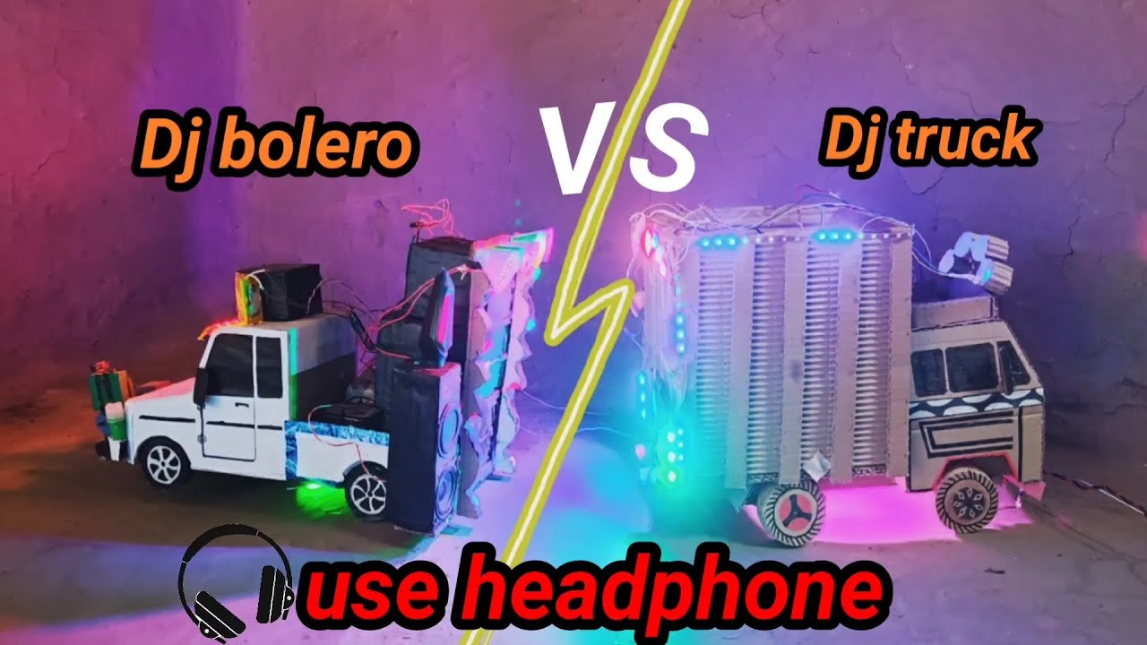 Mini dj competition | how to make dj at home | mini dj truck v\s mini ...