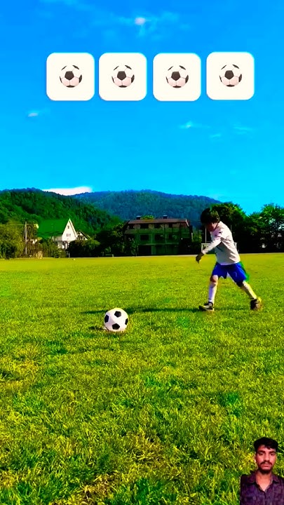 GOALKEEPER YOUNG VS LITTLE💪🔴#greenscreen #cutvideo #short #challenge #boy #comedy #funny # ...