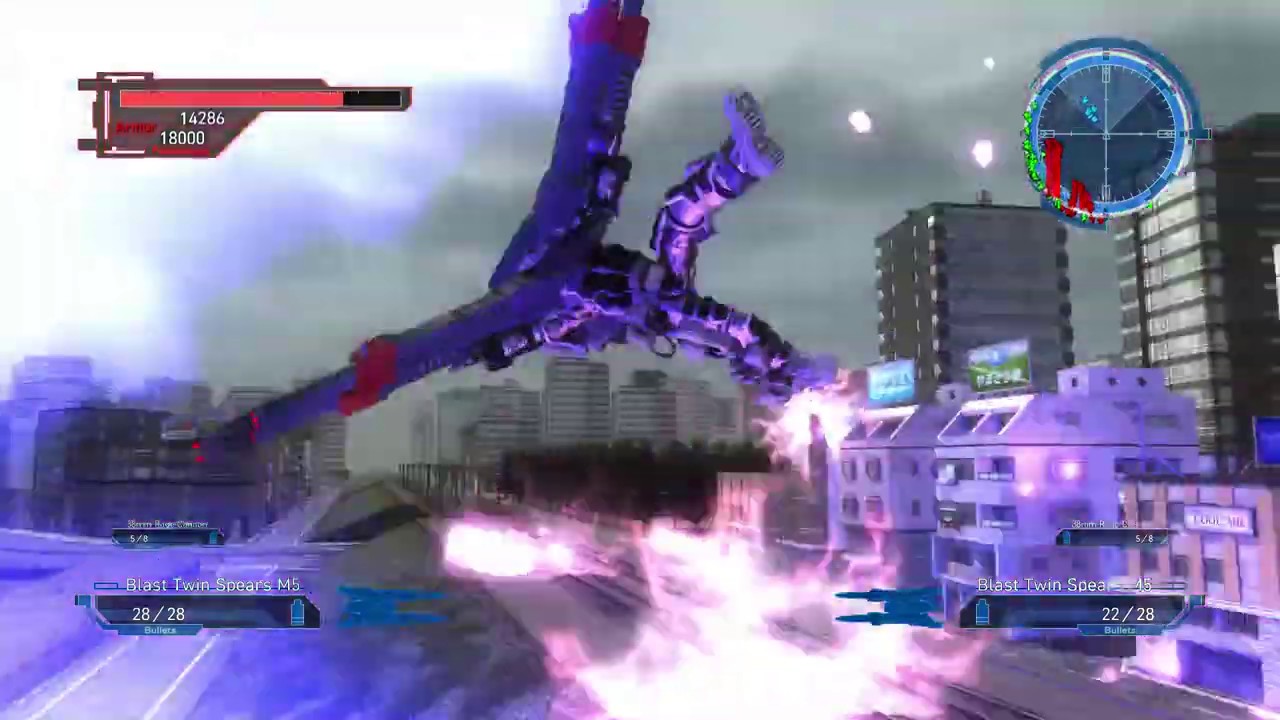 EDF Earth Defense Force 5 DLC 2 M 4 Engage Alien Troops 1 - Speed ...