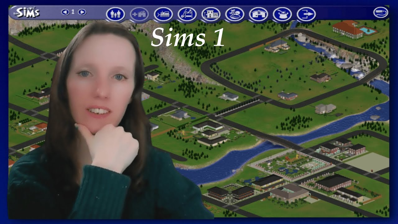 Retour aux années 2000 !!! dans les Sims 1 : Episode #1 @SimsetteGirl ...