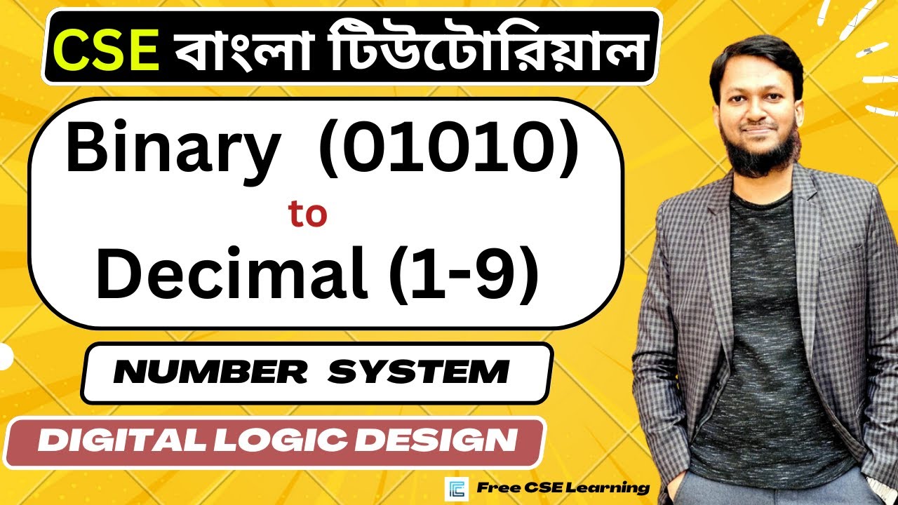 Number System Explanation In Bangla Binary To Decimal Conversion In Bangla Digital Logic