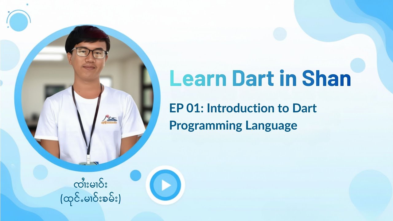 Ep 01 - Introduction to Dart Programming Language - YouTube