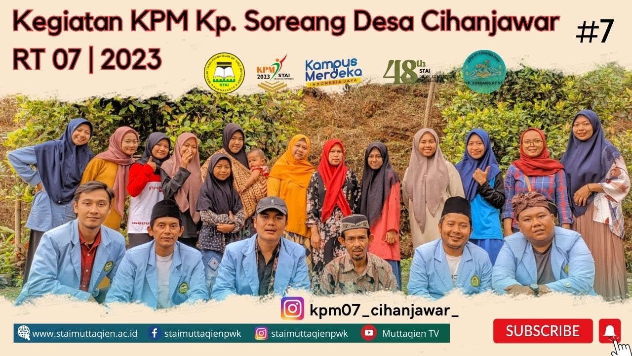 [KPM STAI Muttaqien] Video Dokumentasi Kegiatan KPM Desa Cihanjawar RT ...