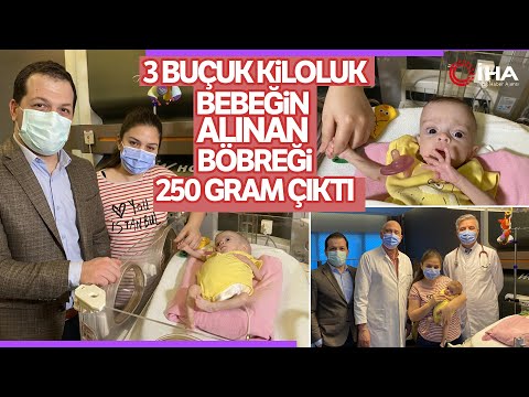 Otozomal Resesif Polikistik Böbrek Hastası Olan Ece Bebek Hayata Tutundu