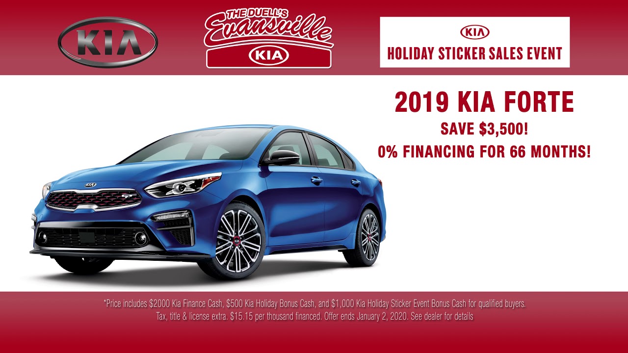 Kia Holiday Sticker Sales Event | Kia Forte, Soul, Sportage ...