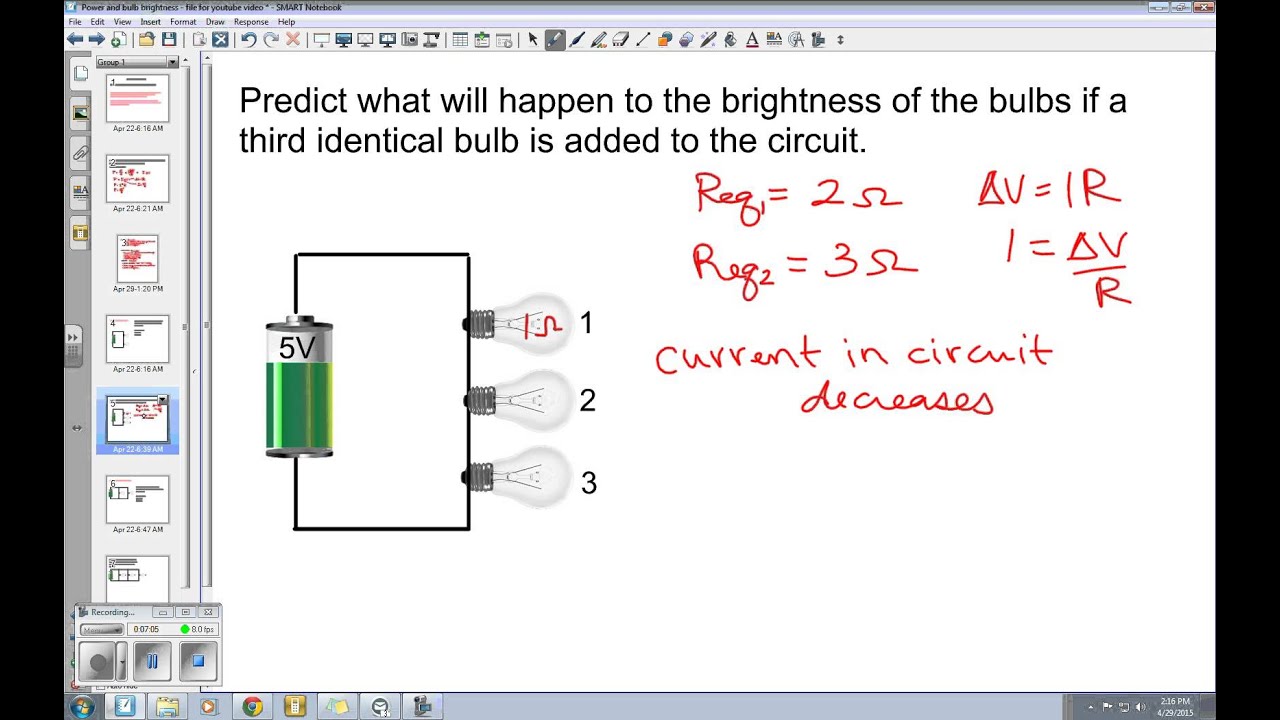 Power dissipation in circuits - YouTube