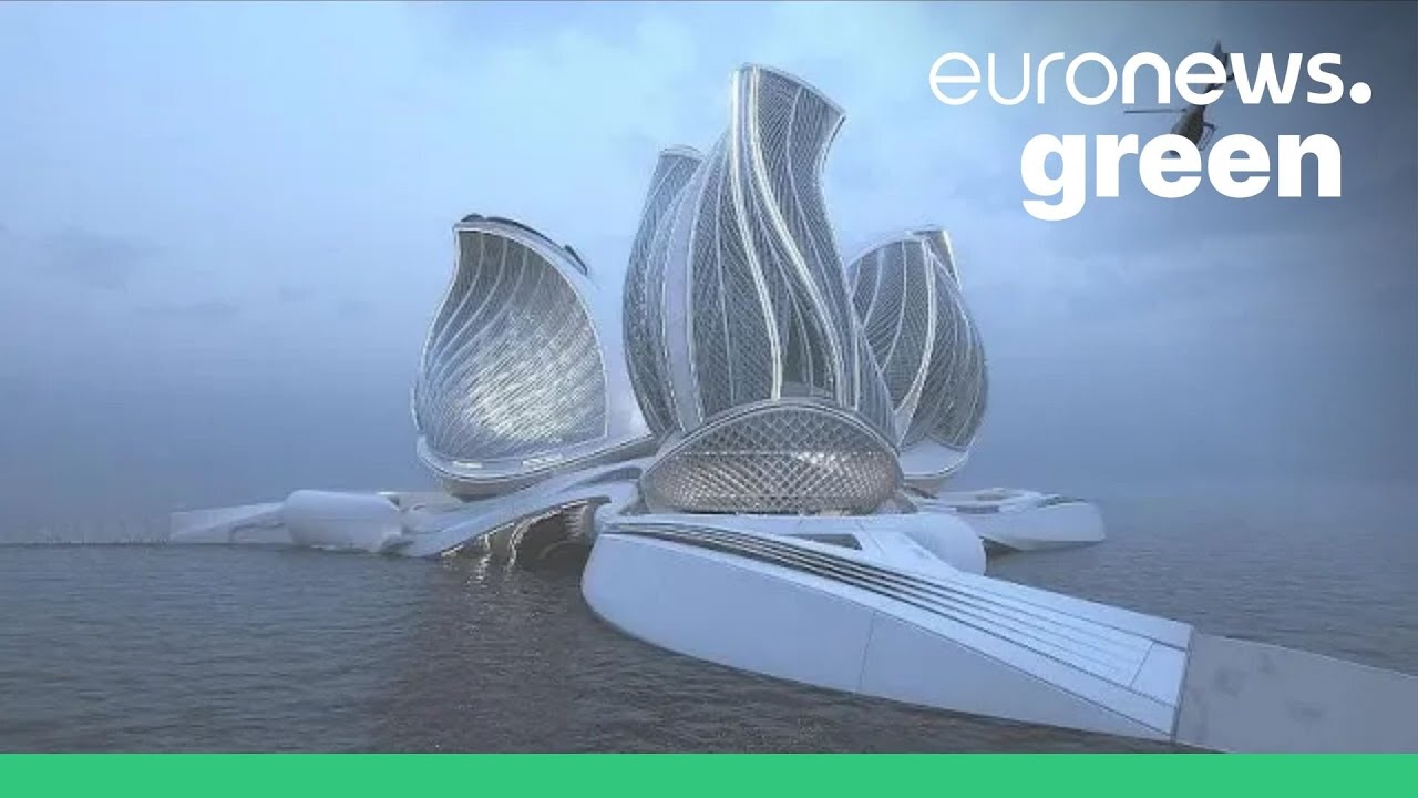 This floating 'continent' is self-sustainable and cleans the ocean ...