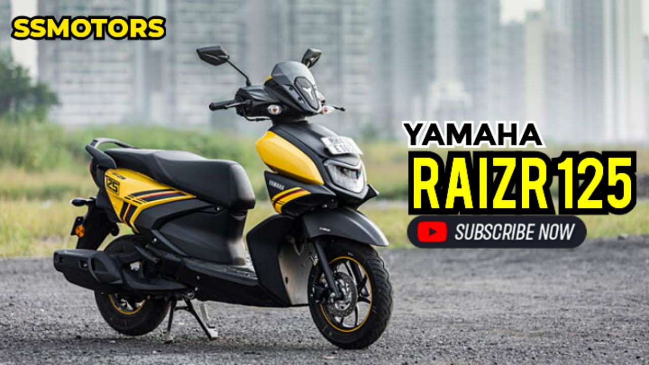 THE YAMAHA RAIZR 125 , THE MOST COOLEST SCHOOTER OF ALL TIME - YouTube