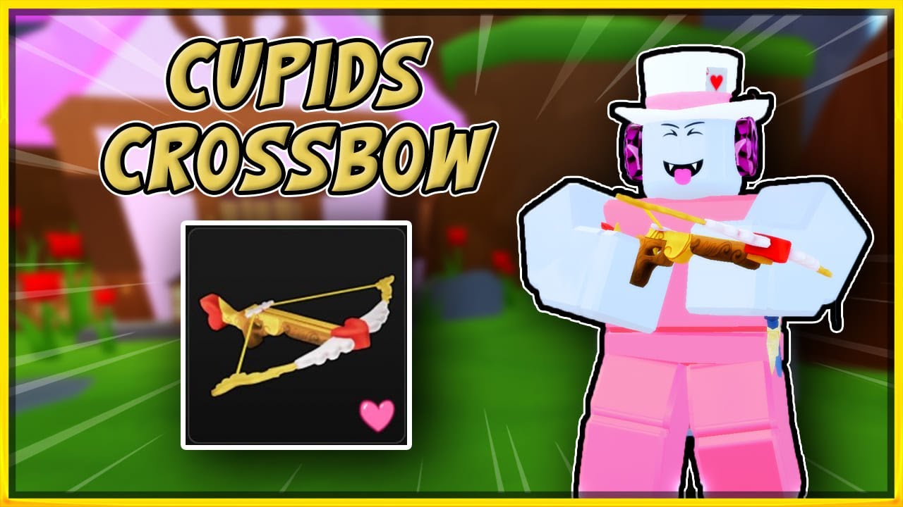 SHOWCASING THE CUPIDS CROSSBOW (English) - ROBLOX FLAG WARS - YouTube
