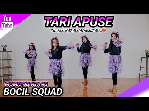APUSE | TARI TRADISIONAL PAPUA | BOCIL SQUAD | MOMMY BINTANG