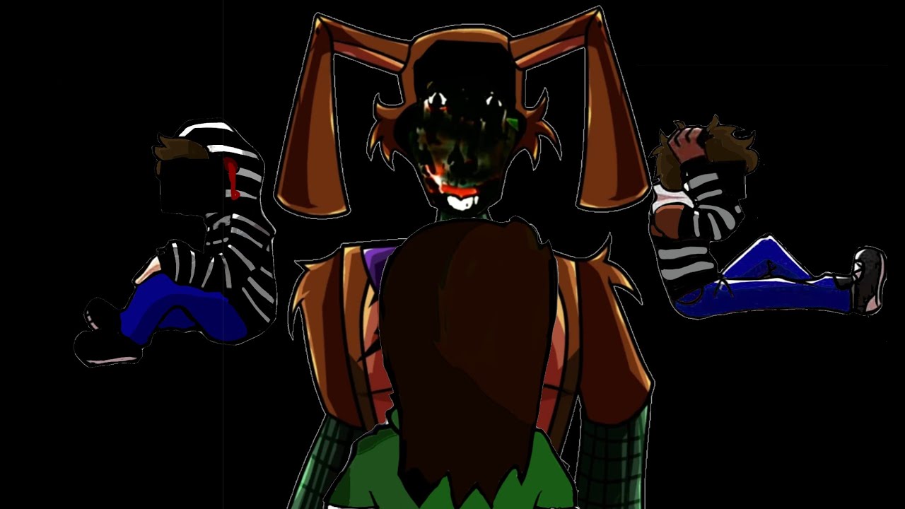 FNF song Abduction Pumpkin Rabbit vs Sasha (Analog Funkin) - YouTube