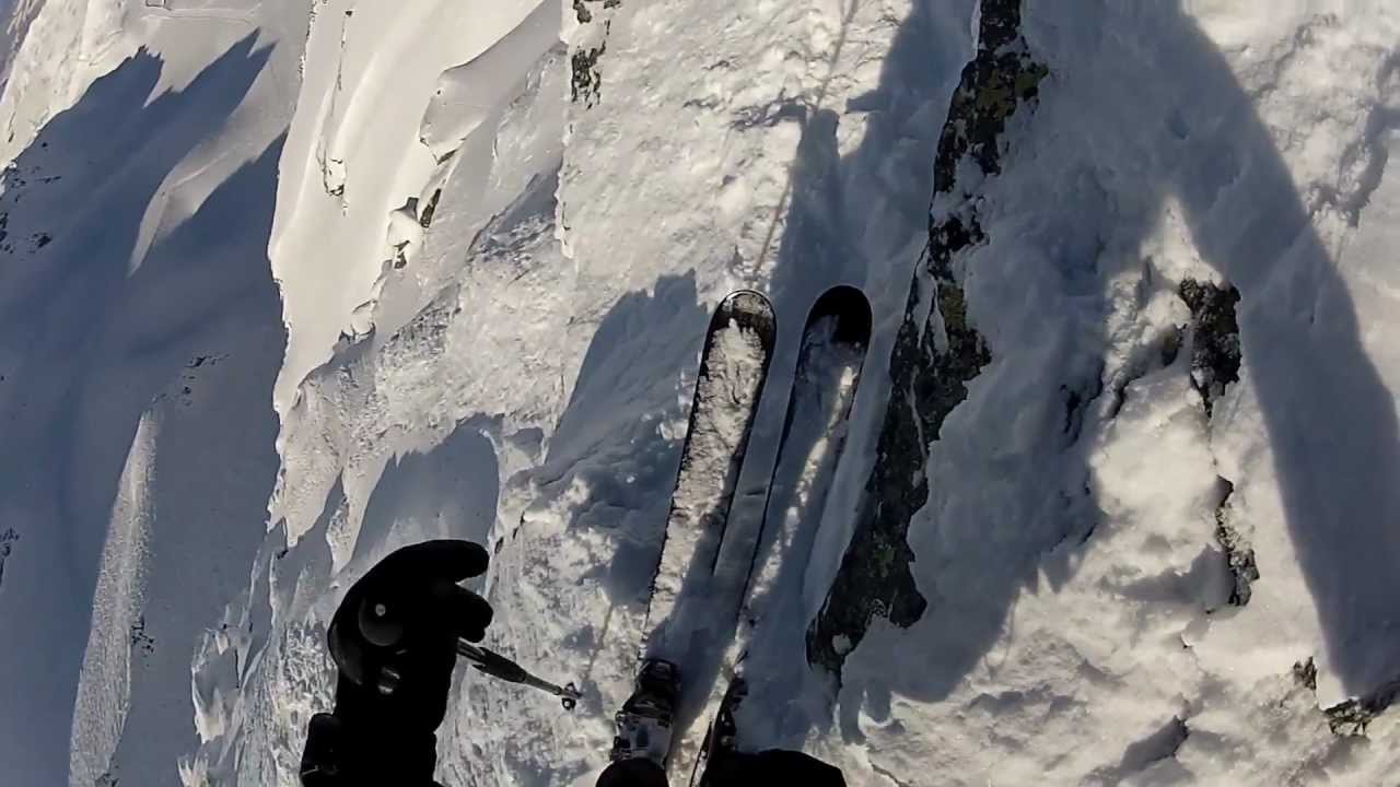 Ski Freeride Verbier Swiss Alps February 2012 [GoPro][Line Influence ...