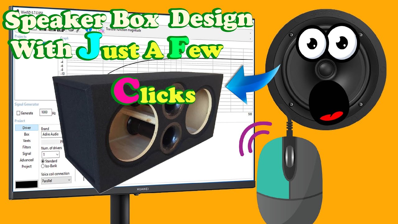 9-Speaker box design with just a few clicks - YouTube