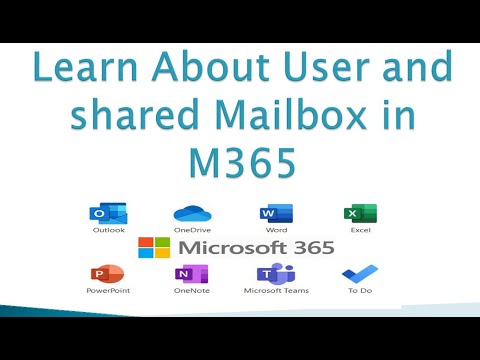 What is shared Mailbox and user Mailboxes in Exchange Online ...